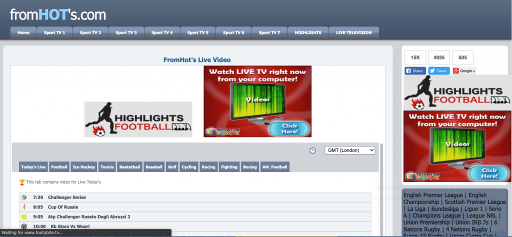 Top 5 Free Sports Streaming Websites in 2023! - VPNGuru